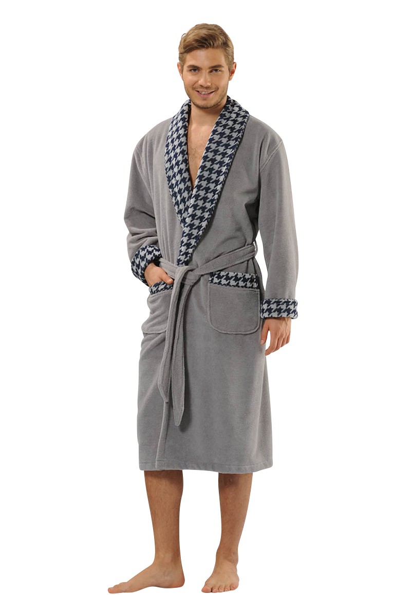 Luxe badjas voor heren - bamboo badjassen - badjas.nl