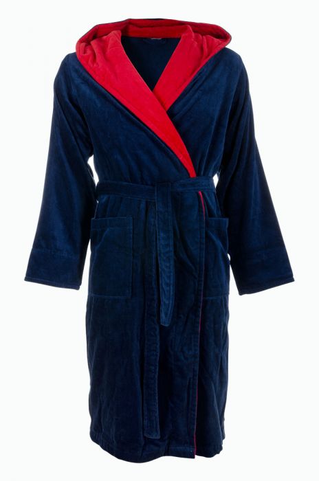Heren-badjas marineblauw - Badjas.nl: groot in badjassen